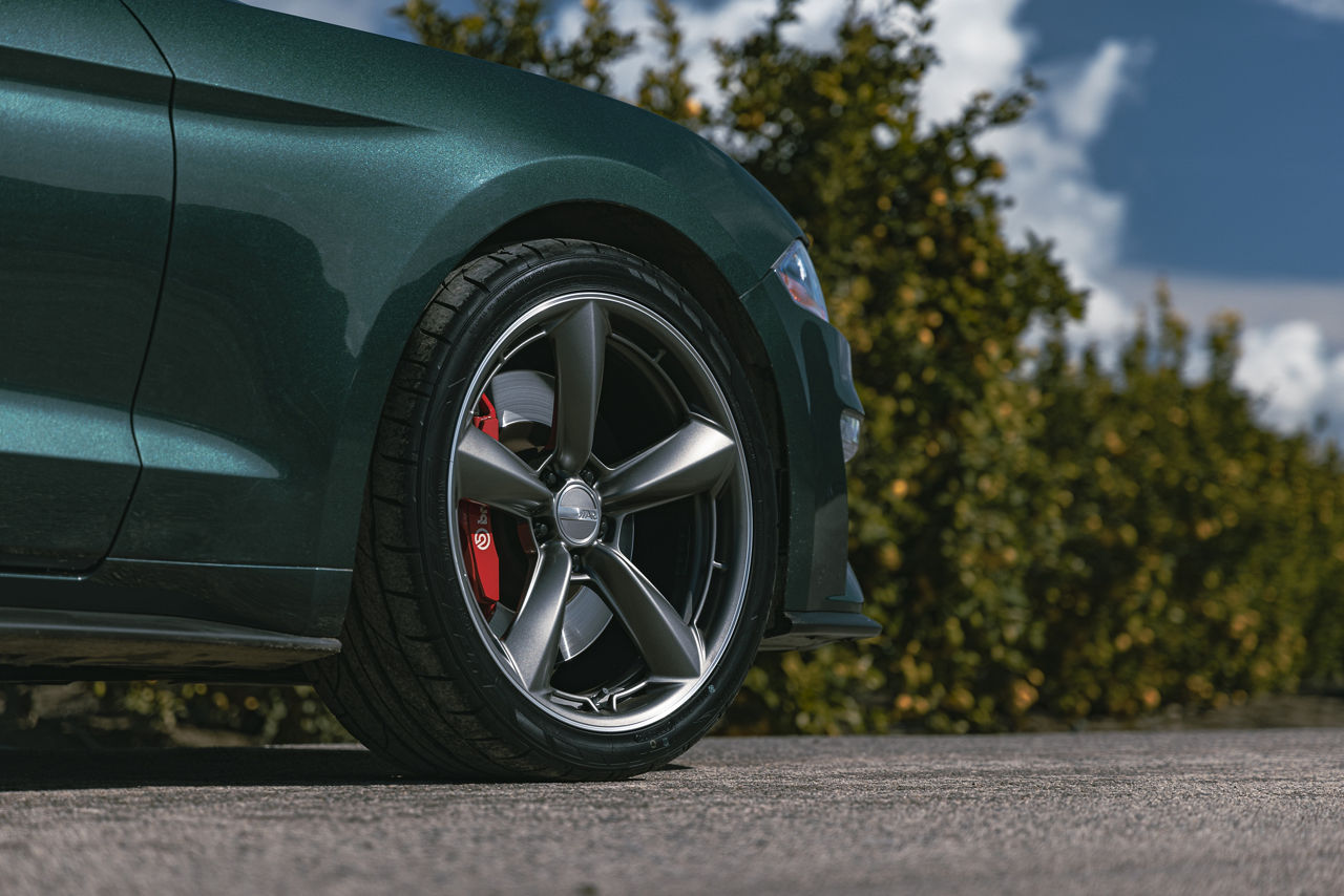 2019 Ford Mustang Bullitt - American Racing TTF - Gray | Wheel Pros